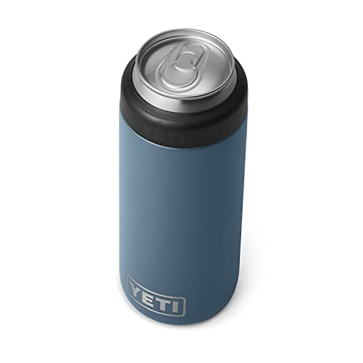 YETI Rambler 12 oz. Colster Slim Can Insulator for the Slim Hard Seltzer Cans, Nordic Blue