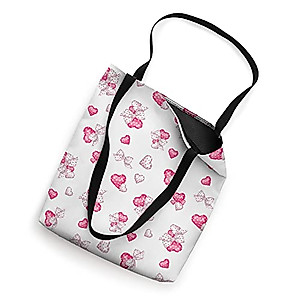 Cute Love Pattern For Women Pink Valentines Day Decor Heart Tote Bag
