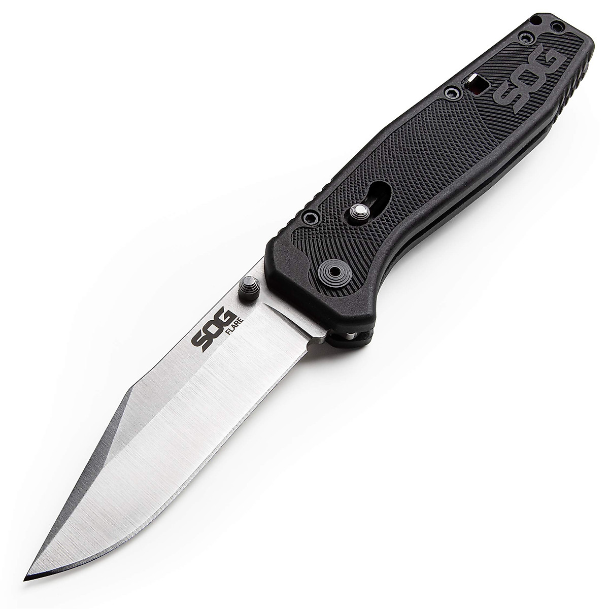 SOG Flare Folding and Pocket Knife + Kershaw Appa Folding Tactical Pocket Knife
