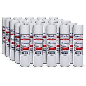 LiquaGen- 5 Micron Polypropylene Sediment Water Filter (2.5" x 10") Compatible for Any Standard RO Unit | Pack of 25 | Whole House Water Filter for Water Purifier's | Home Water Filter