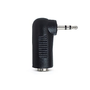 Hosa GMP-467 Right Angle 3.5 mm TRS to 2.5 mm TRS Adaptor