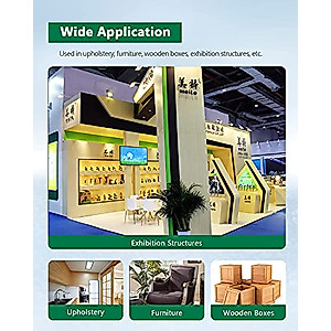 meite 7116B Upholstery Stapler -22 Gauge 3/8-Inch Crown or C Crown 1/4-Inch to 5/8-Inch Length Pneumatic Fine Wire Stapler