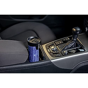 Contigo Pinnacle Autoseal Travel Mug, Stainless Steel Thermal Mug, Vacuum Flask, Leakproof Tumbler, Coffee Mug with BPA Free Easy-Clean Lid, Blueslate, 420 ml