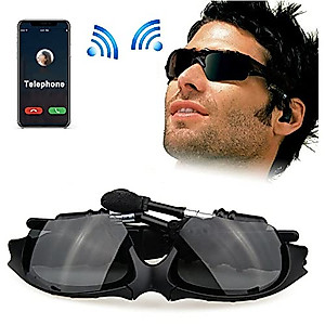 JINYI Wireless Bluetooth Headset with Sports Polarized Sunglasses Music Sunglasses Men Women Sport Sunglasses Smart Glasses Headphone Built-in Mic for Outdoor Cycling Running Driving Fishing
