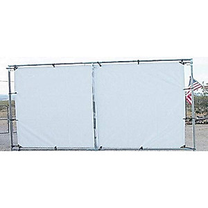 10' x 20' Outdoor Hanging Home Theater Portable Projection Movie Screen Kit 1" Fittings ~ Pipe NOT Included