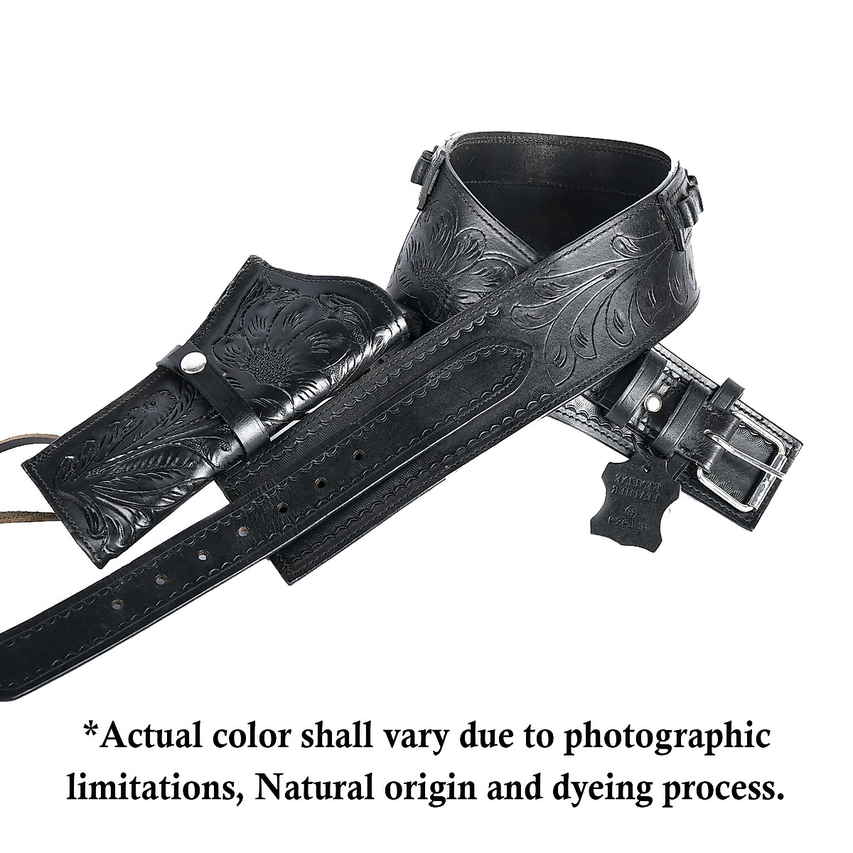 Hulara Full Grain Buff Leather 22 Caliber Plain Western Holster Heritage Rough Rider 22 Holster Western Gun Belt Heritage 22 Holster Cowboy Holster Wrangler Holster 22 Revolver Holster