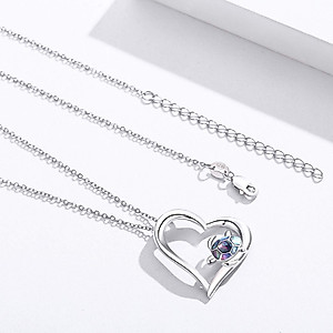 Turtle Necklace Turtle Jewelry 925 Sterling Silver Turtle Pendant Tortoise Necklace Turtle Present For Turtle Lover For Women (C-Abalone Turtle Necklace)