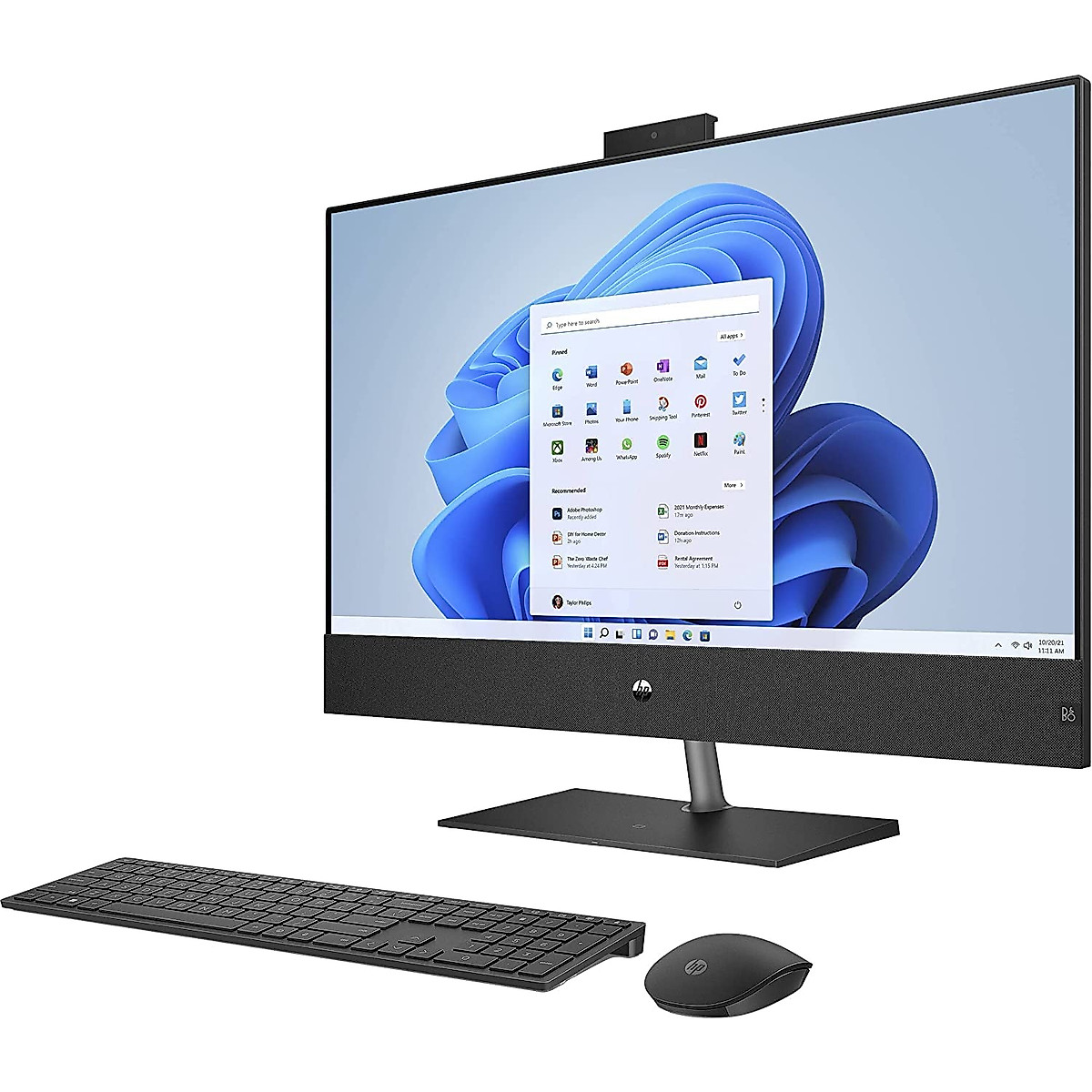 HP Pavilion 32 Desktop, Intel 12th Gen i7 Processor with 8 Cores, 16GB RAM, 2TB SSD, 31.5" 4K UHD Display, Windows 11 Pro