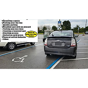 YOU PARKED LIKE A MORON 25 Note Pack by Witty Yeti. It’s Time to Punish Parking Lot Idiots. Tick The Boxes on The Back to List Their Sins & Get Justice! Hilarious Prank, Gag Gift, Stocking Stuffer.