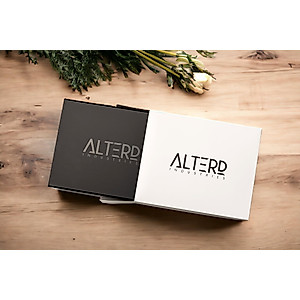 Alterd Industries Married in Vegas - Las Vegas, Personalized Engraved Glasses, Wedding Gift, Enganged Couples Gift, Toasting Glasses, Beer Glasses (Stemless Wine Glasses)