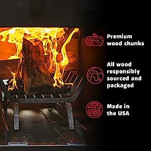 Myron Mixon Wood Chunks for Smoking | Pecan | Premium Wood Chunks That Add Flavor to Food, Made in The USA | 16lb Box