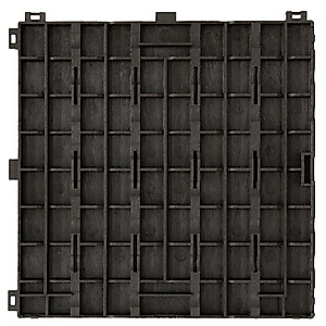 Multy Industries Multy Home MT5100057 Deck and Balcony Tile, 12 by 12-Inch, Slate, Set of 6