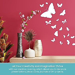 Con-Tact Brand - 20F-C9A952-06 -C9A952 Creative Covering Self-Adhesive Vinyl Drawer and Shelf Liner, 18'' x 20', White