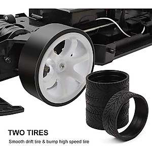 QIYHBVR GT RC Drift Racing Car 1/10 Scale Remote Control Drift Car Toy Gift for Kids, 4WD High Speed Sport Racing Car RC Vehicle Electric Drifting Race Car Remote Control Toy Racing Car