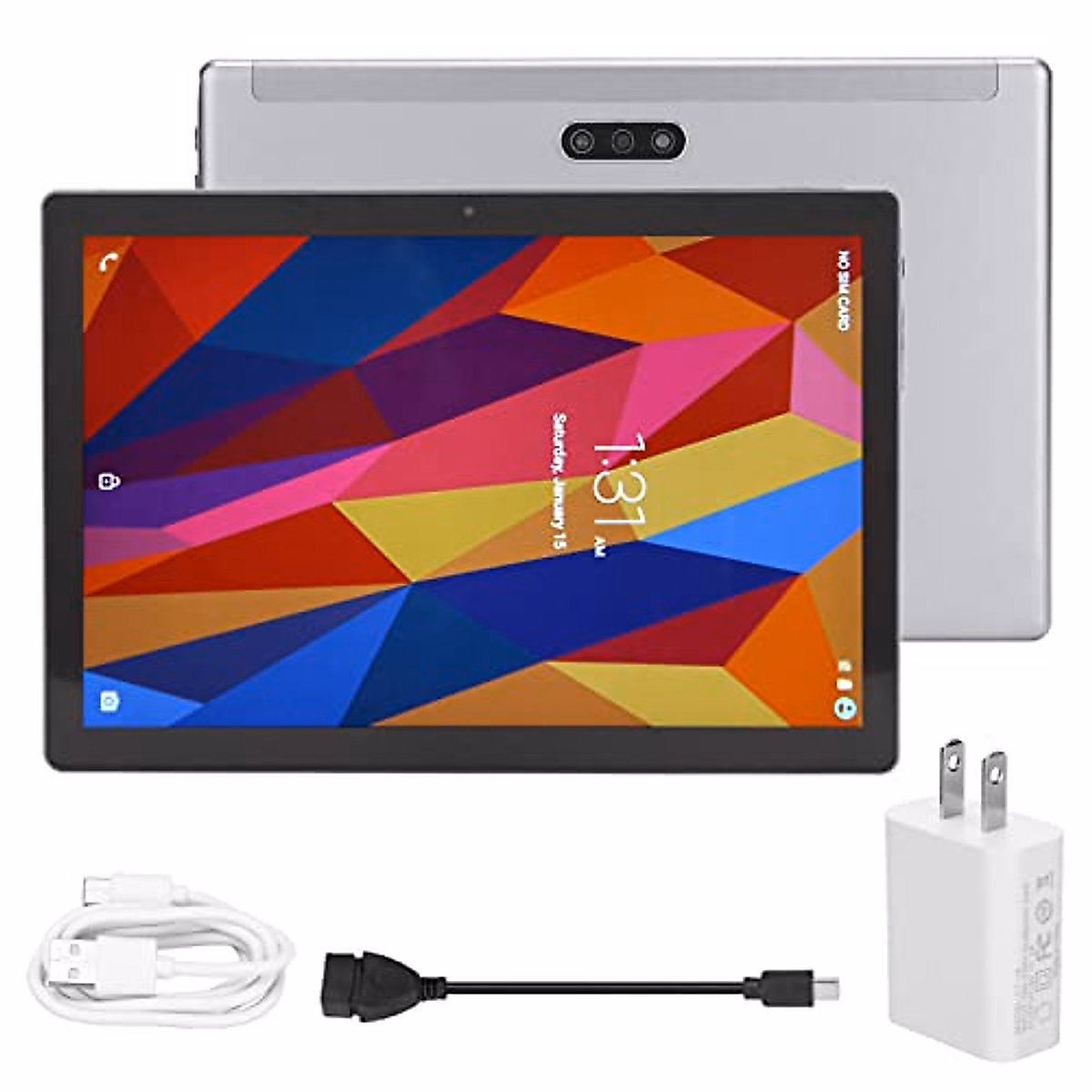 10.1 Inch Tablet 6GB RAM 128GB ROM IPS Home (US Plug)