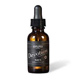 CanYouHandlebar Beard Oil for Men, Natural Beard Care Conditioner Moisturizer Softener Grooming Product, Patchouli and Floral Scent, 1oz Dropper Bottle