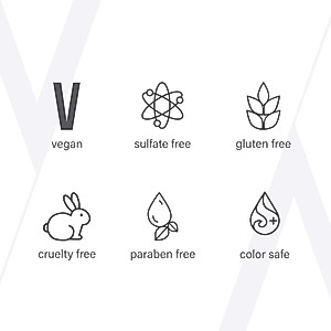 ALURAM Coconut Water Based Daily Hair Shampoo & Conditioner Set, 12 Fl Oz