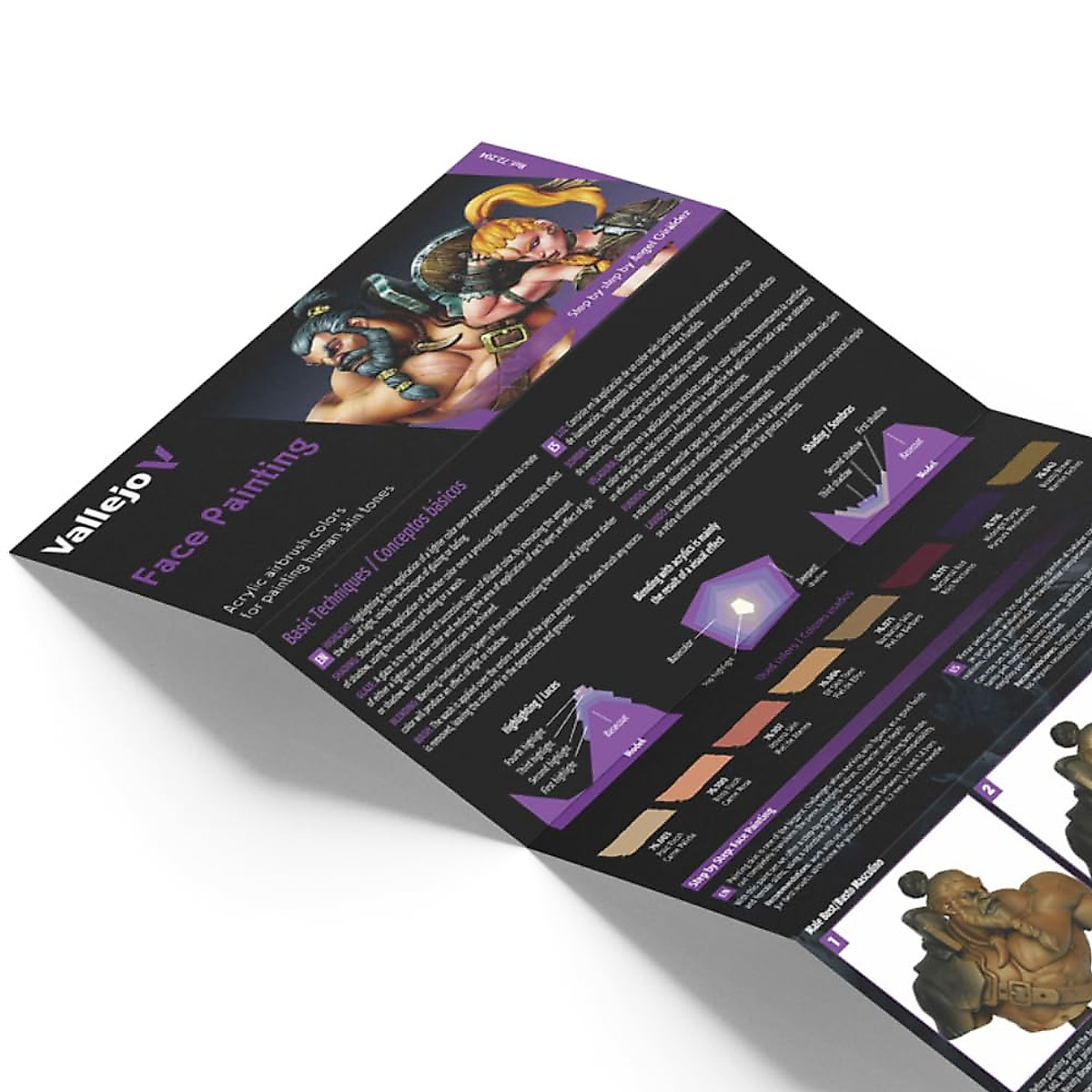 Vallejo Face Painting Set 17ml Paint