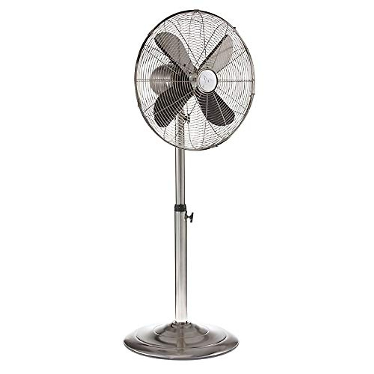 Deco Breeze DBF0208 Brushed Stainless Steel Floor Standing Fan