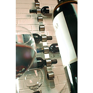 Blomus 65193 29-Inch Wall-Mounted Wine Bottle Holder