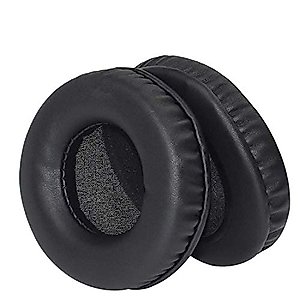 MDR NC7 Headphone Earpad Replacement Ear Pads Cushion Compatible with Philips SHB3060 Sony MDR-NC6 MDR NC6 AKG K518 K518DJ K518LE K81 Noise Canceling Headset(Black)