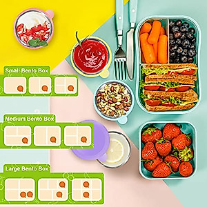 Salad Dressing Container To Go, Small Reusable Condiment Cups Containers with Leakproof Silicone Lids, Stainless Steel Kids Dipping Sauce Cups Food Storage for Lunch Box, Travel, 6 Pack - 1.6oz & 2oz