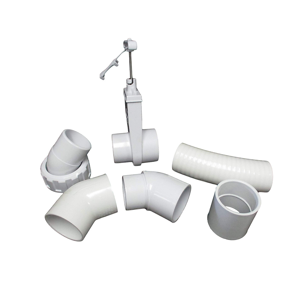 American Spa Parts Dynasty Hot Tub 2" 45° Pump Union to Plumbing Connection Kit