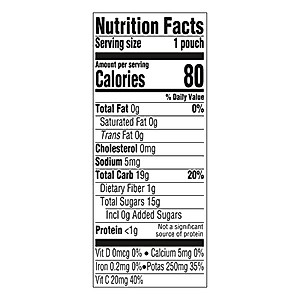 Gerber Organic Baby Food Pouches, 2nd Foods for Sitter, Incredipouch, Bananas and Mango, 3.17oz Pouches (Pack of 12)