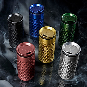 Viski Paragon Insulated Cocktail Tumbler, Insulated Highball Glasses Stainless Steel Highball Glasses with Ceramic Coating 16oz Gold Set of 1