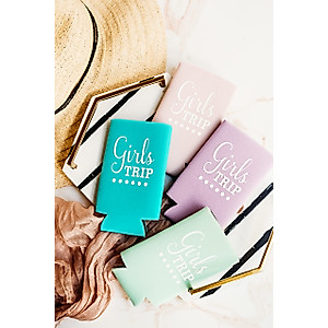 Girls Weekend Trip Gift for Women Bachelorette Party Favor Fun Cruise Essential Idea - Set of 4 (Slim)