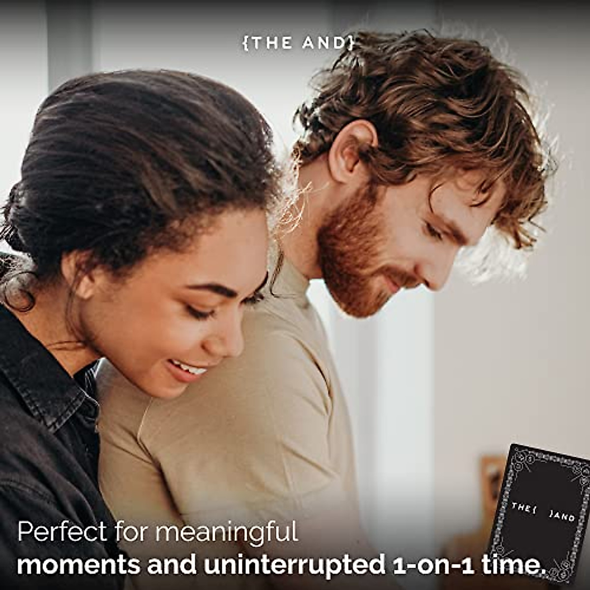 {THE AND} Couples Edition - 199 Meaningful Conversation Cards for Couples - Questions to Deepen Connection & Build Relationships - Date Night Card Game for Adults by The Skin Deep