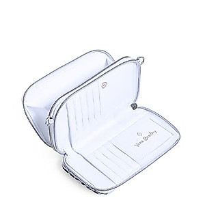 Vera Bradley Women's Performance Twill All in One Crossbody Purse With RFID Protection, Twilight Garden, One Size