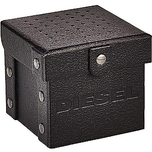 Diesel Men's 57mm Mr. Daddy 2.0 Quartz Stainless Steel Chronograph Watch, Color: Black, Gold (Model: DZ7333)