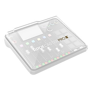Rode RODECaster Pro II Integrated Audio Production Console Bundle with Rode RODECover II Polycarbonate Cover and 32GB MicroSDHC Memory Cards
