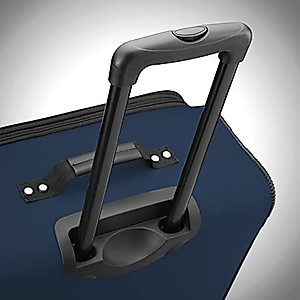 American Tourister Pop Max Softside Luggage with Spinner Wheels, Navy, 3-Piece Set (21/25/29)