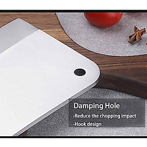 HERMANO Butcher Knife, Meat Cleaver Knife, 8 Inches Chopping Knife, Super Strong Makes Heavy Duty Easy