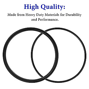 Etotel R0449100 Lid Seal with O-Ring Replacement Kit - Compatible with Zodiac Jandy Pool and Spa Pumps for Zodiac Jandy PlusHP WaterFeature MaxHP Series Pool Pump - 1 Pack(2 Pieces)