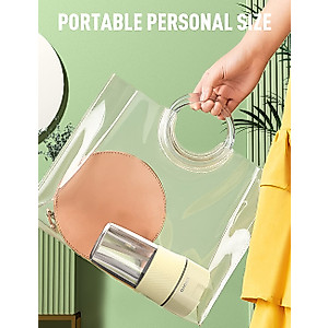 Mini Blender, Portable Personal Blender Milk Shakes and Smoothies Juicer, CIYOYO 10 oz Fruit Juice Travel Blender Rechargeable USB One-handed Drinking Home Office Sports Outdoors, BPA-free