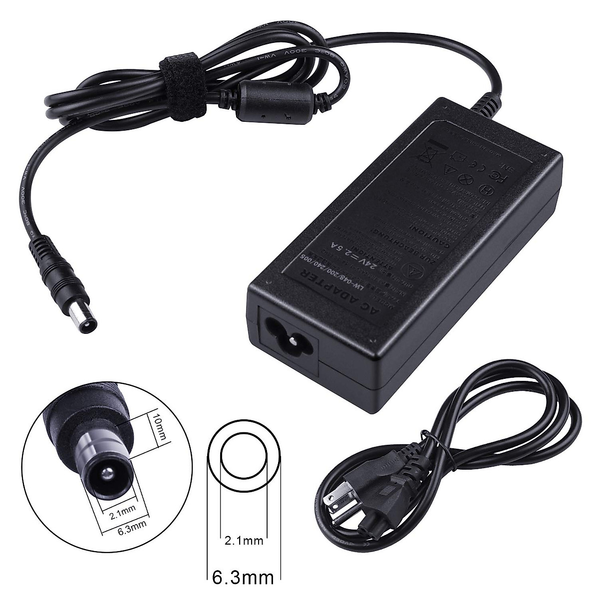 TREE.NB AC/DC Adapter for Samsung HW-HM45C HW-F350 HW-F335 HW-F355 HW-F550 HW-F551 HW-FM35 HW-FM55 HW-FM55C Series Crystal Surround Sound Speaker Power(Must be Round Hole with Needle The Plug)