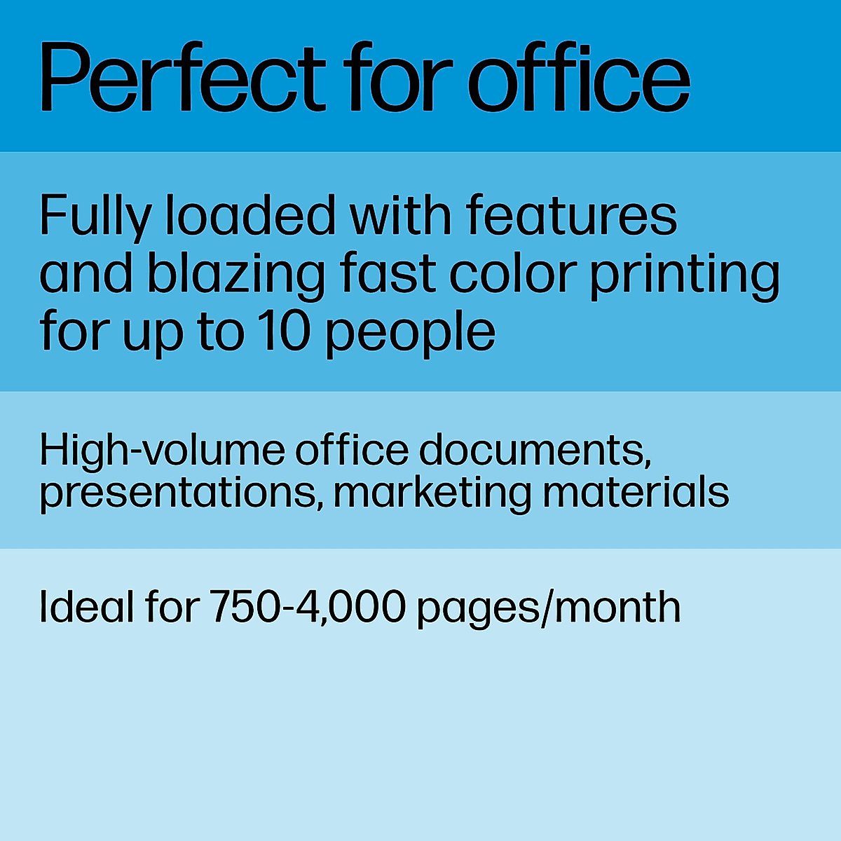 HP Color LaserJet Pro MFP 4301fdn Printer, Print, scan, copy, fax, Fast speeds, Easy setup, Mobile printing, Advanced security, Best-for-small teams, 16.6 x 17.1 x 15.1 in,white