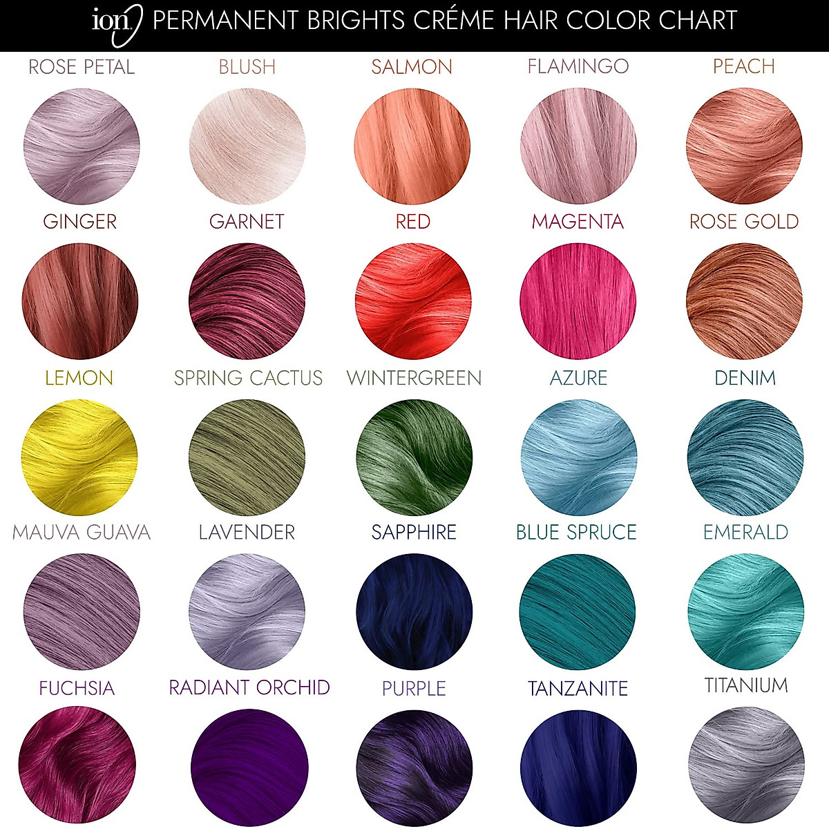 Ion Permanent Brights Creme Hair Color Flamingo Flamingo