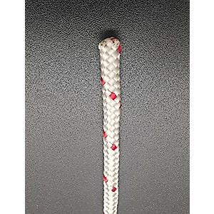 YAMAKATO Pushing Lawn Mower Pull Cord Rope for Honda Craftsman GCV160 GCV190 HRX217 GC160 Briggs and Stratton 5042K 280399s 3.5mm 9/64 in 2.3m w/Handle Grip 497680