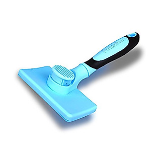 Dog Brush: DakPets Dog Grooming Brush Removes Loose Fur From The Undercoat As Well As Mats & Tangles. Use On All Dogs & Cats. Our Self Cleaning Functi