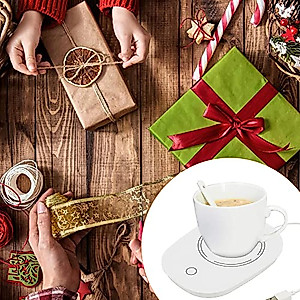 Coffee Mug Warmer,Mug Warmer,USB Coffee Mug Warmer Coaster,Electric Coffee Mug Warmer,USB Coffee Warmer,with Constant High Temperature Settings Cup Heater for Heating Coffee,Tea,Milk,Cocoa(No Cup)