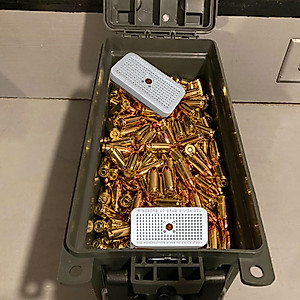 Wisesorb 40 Gram Pack of 5 Silica Gel Canister, Gun Safe Dehumidifiers (Orange to Green), Reusable Desiccant Moisture Absorber for Car, Closet