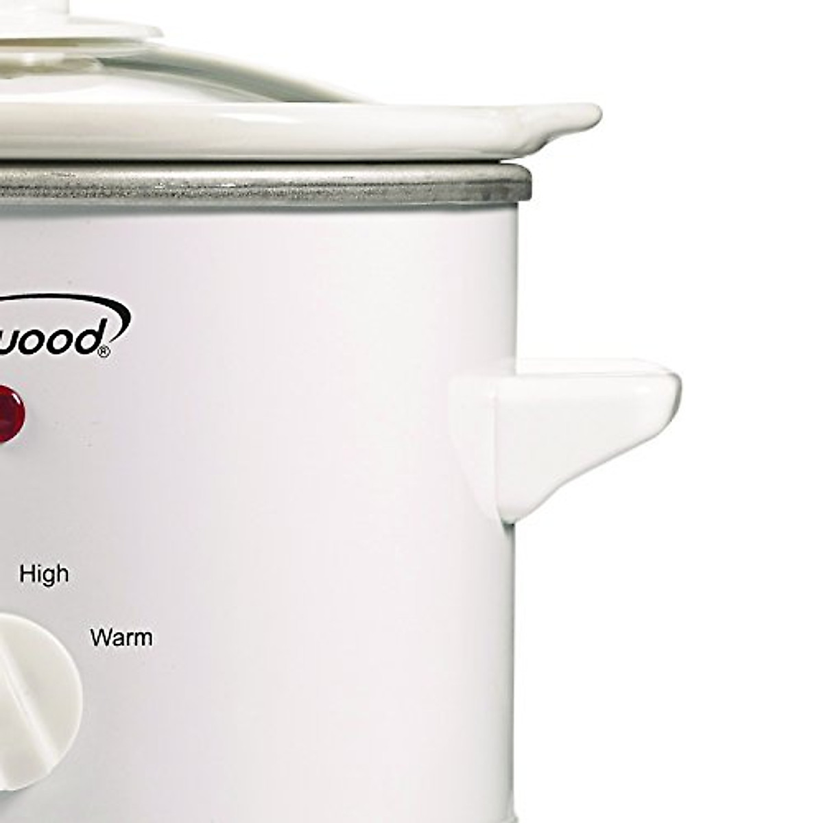 Brentwood Slow Cooker, 1.5 Quart, White