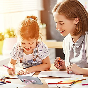 Grevosea 6PCS Phone Grip Strap Telescopic Finger Strap Brackets Portable Phone Finger Strap Universal Phone Strap Grip for Most Smartphones (Pink, Purple, Red)