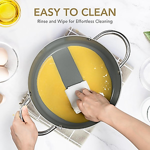 MICHELANGELO Stock Pot with Lid, 6 Quart Soup Pot with Ceramic Coating, Nonstick Ceramic Cooking Pot, Induction Compatible Stockpot - 6QT, Beige