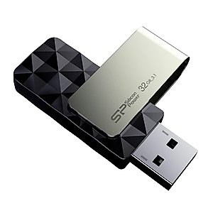 Silicon Power 32GB USB 3.0 Flash Drive, Blaze B30