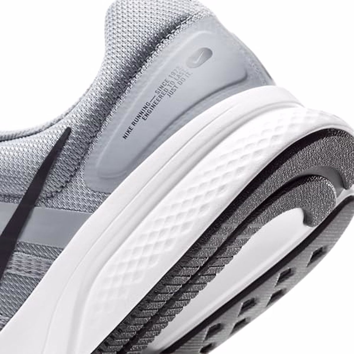 NIKE Men's Run Swift 2 Shoe, Particle Grey Black White, 11.5
